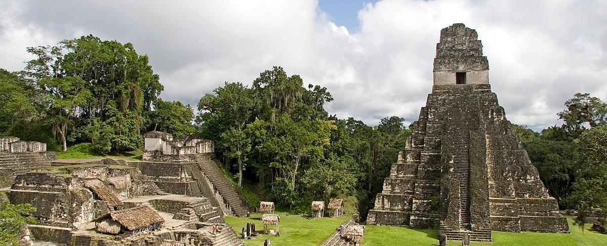 Exploring the Ancient World - Map of Mayan Ruins in Guatemala ...